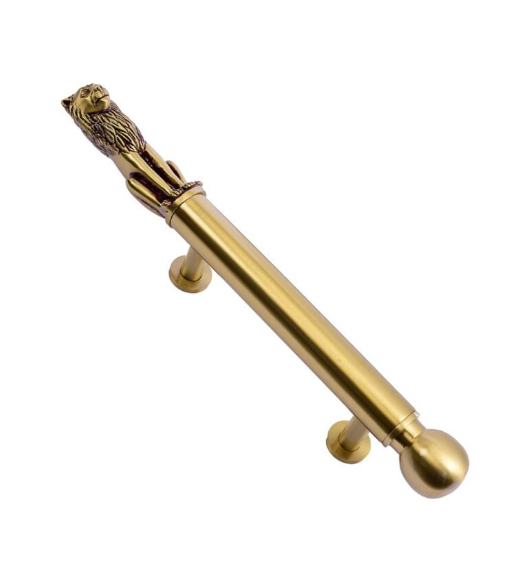 Shershah Brass Door Pull Handle - Brassage